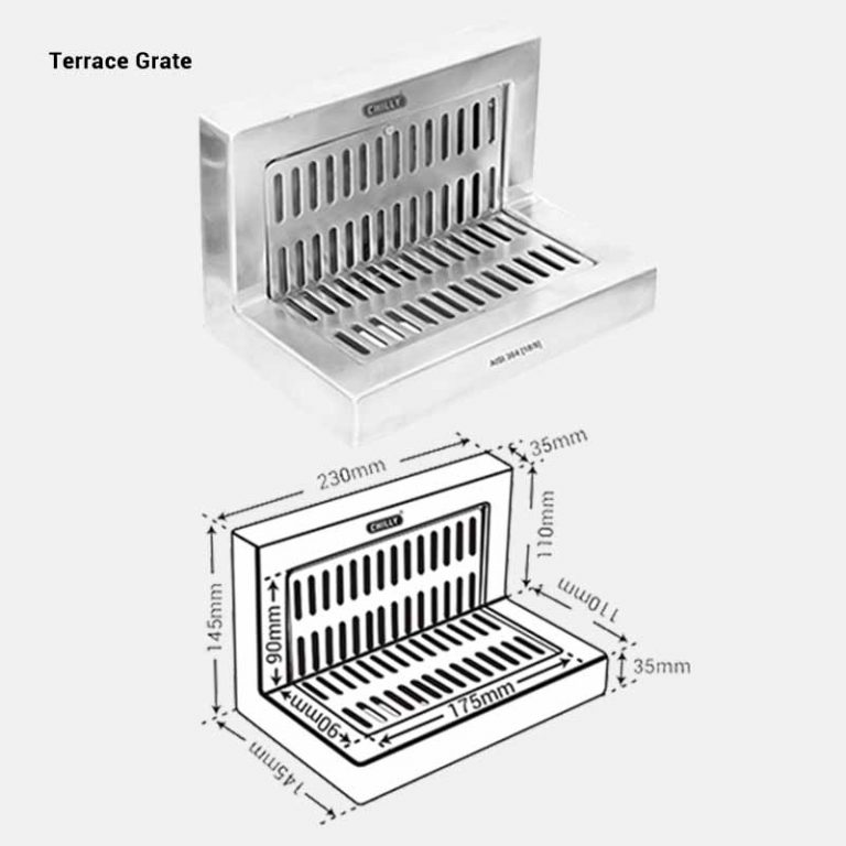 TG-SG-150 | Chilly Floor Drain Covers | Chilly Cockroach Trap - CCT