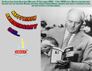 Sir Allen Lane Lane Williams (21 September 1902 – 7 July 1970) was a ...