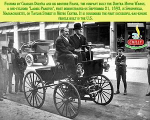 Founded by Charles Duryea and his brother Frank, the company built the ...