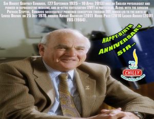 Sir Robert Geoffrey Edwards (27 September 1925 – 10 April 2013) was a ...